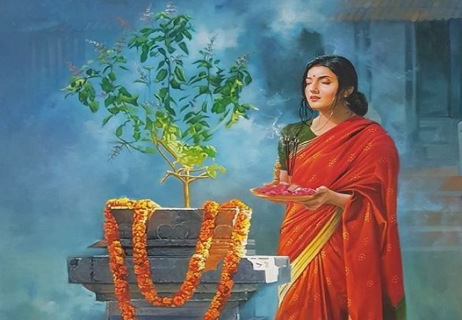 Tulsi Stotram with hindi meaning - The Spiritual Talks